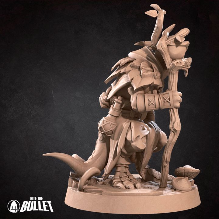 3D Printable Kobold Druid (DnD) by Bite the Bullet