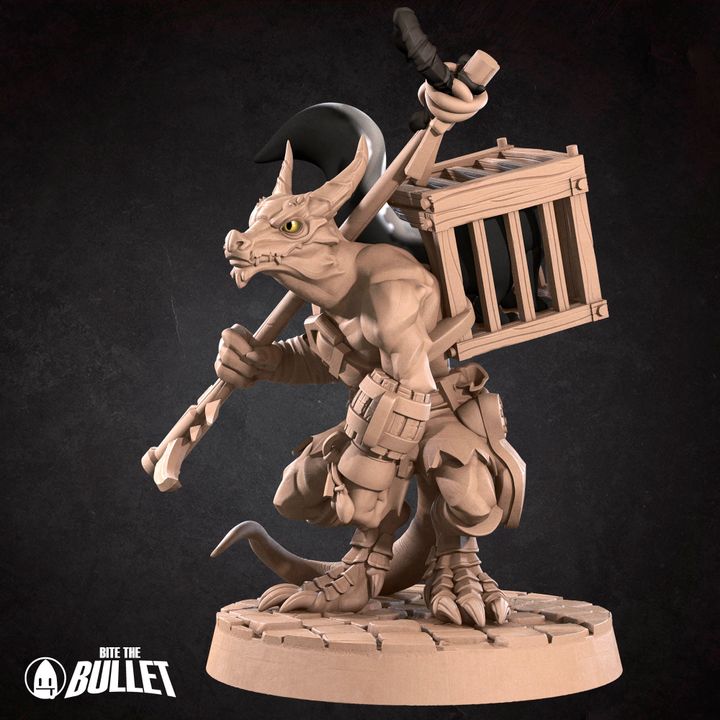3D Printable Kobold Inventor (DnD) by Bite the Bullet
