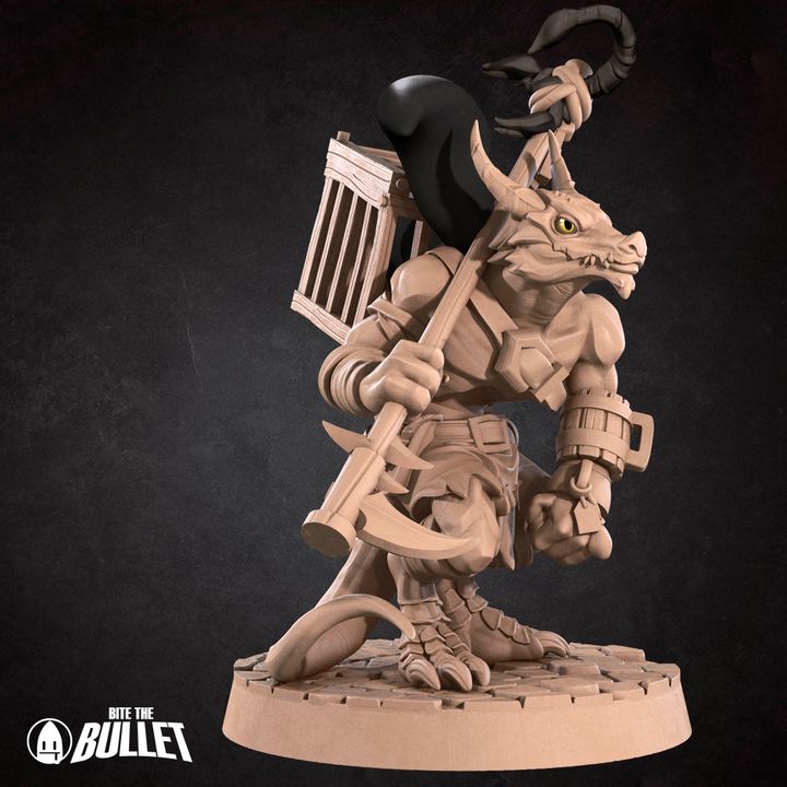 3D Printable Kobold Inventor (DnD) by Bite the Bullet