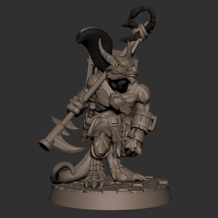 3D Printable Kobold Inventor (DnD) by Bite the Bullet