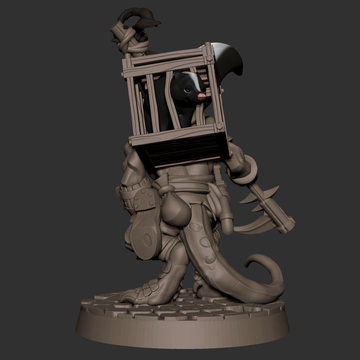 3D Printable Kobold Inventor (DnD) by Bite the Bullet