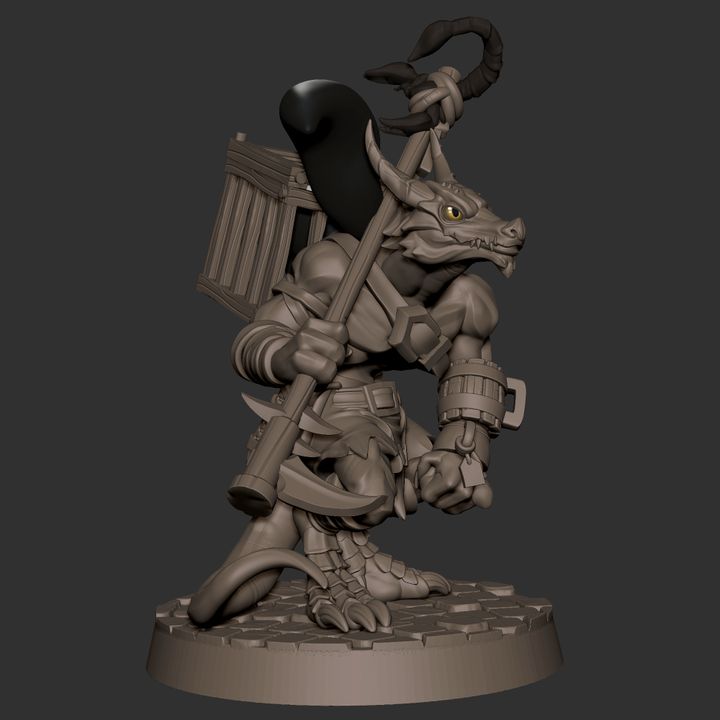 3D Printable Kobold Inventor (DnD) by Bite the Bullet