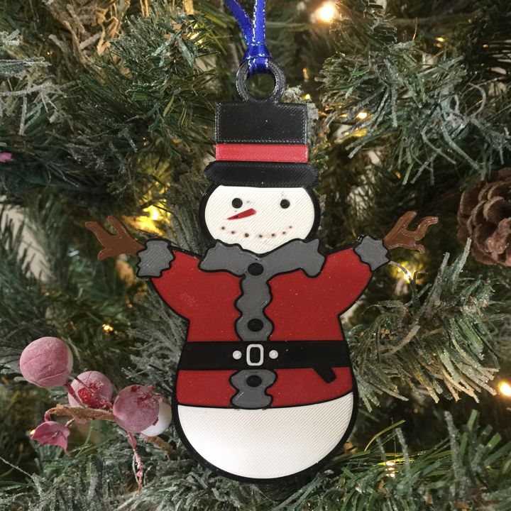 3D Printable Santa Frosty -Sumayah by Star Labs 3D, LLC