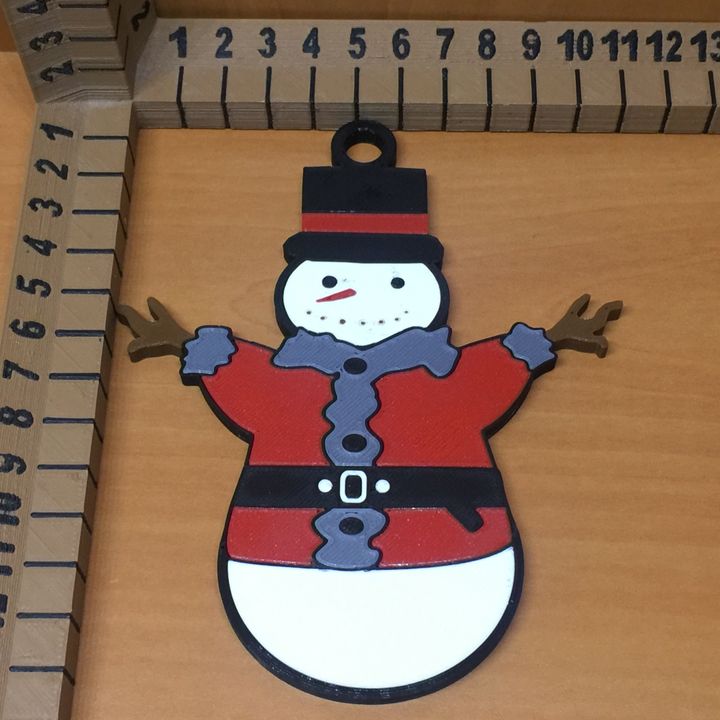 3D Printable Santa Frosty -Sumayah by Star Labs 3D, LLC