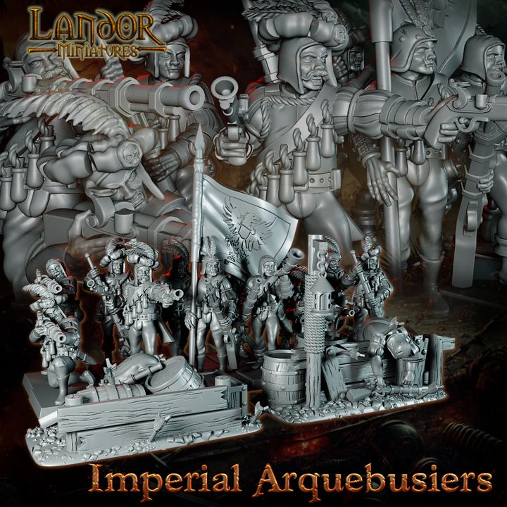 3D Printable Imperial Army Box by Landor Miniatures