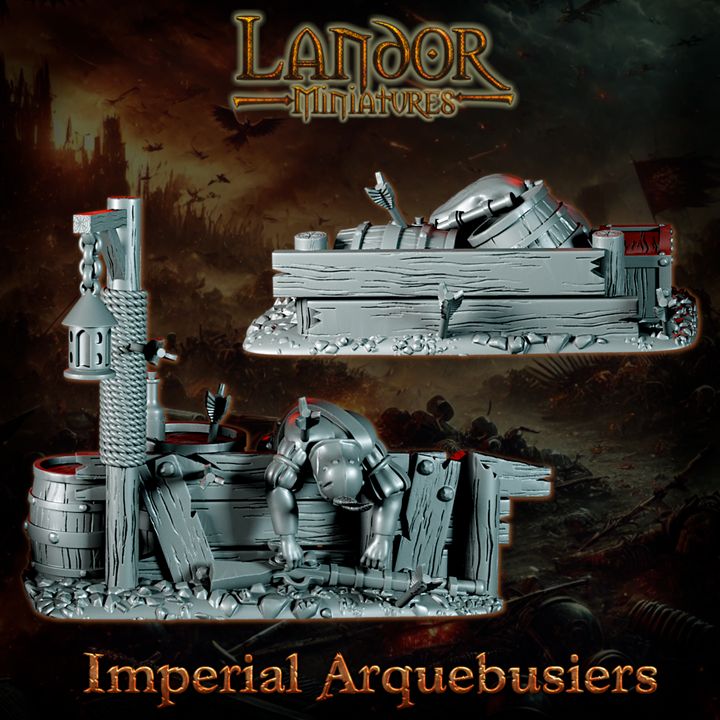 3D Printable Imperial Army Box by Landor Miniatures