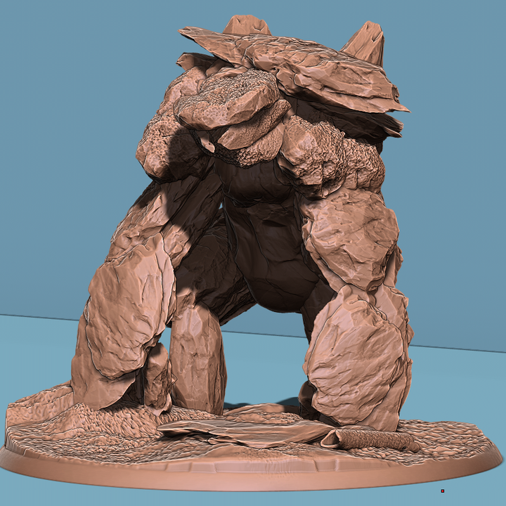 3D Printable Elemental Titans by Little Shop of Sigil