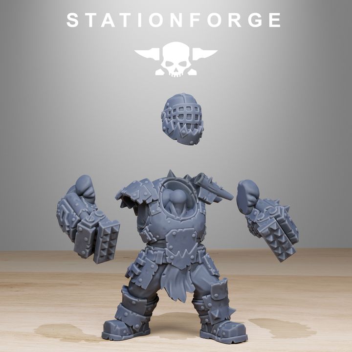 3D Printable Orkaz Smashers by Station Forge