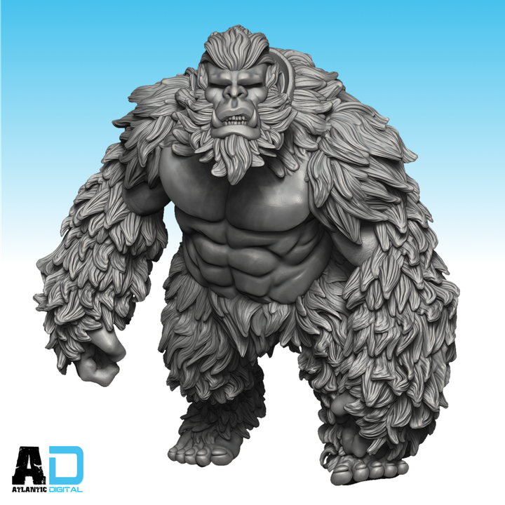3D Printable Yeti by Wargames Atlantic