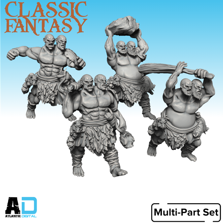 3D Printable Ettin by Wargames Atlantic