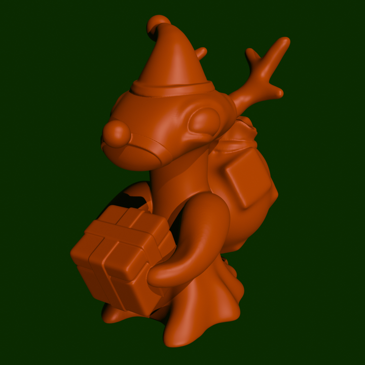 3D Printable Christmas Companion Slug by Diamond Force