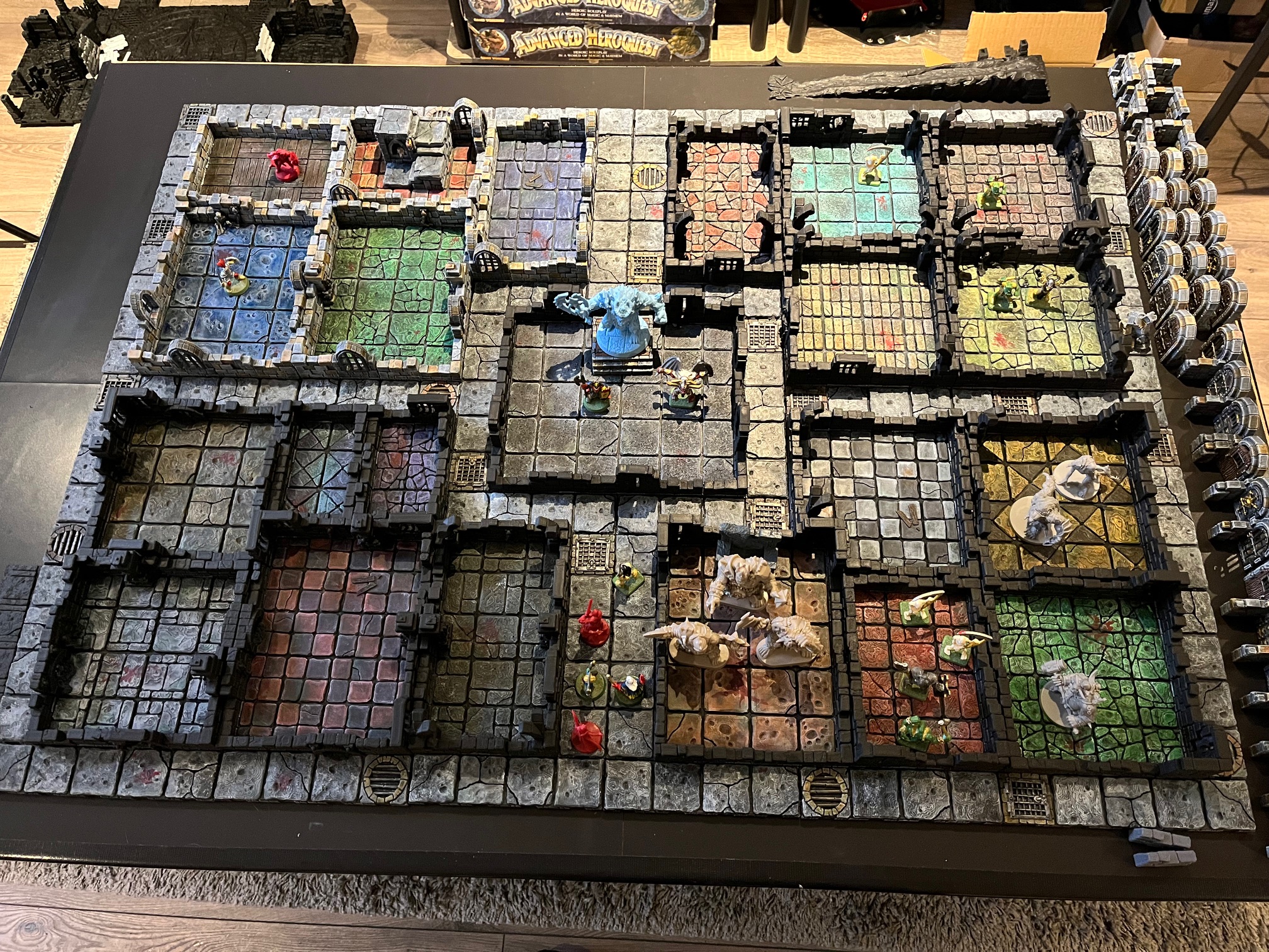 3D Print of HQ01 TDRQ Modular Board by ColMac76