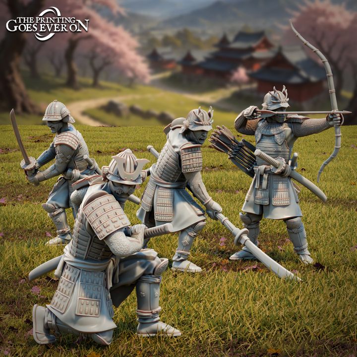 3D Printable Jade Empire Army - Warhost Set - Full Faction ...