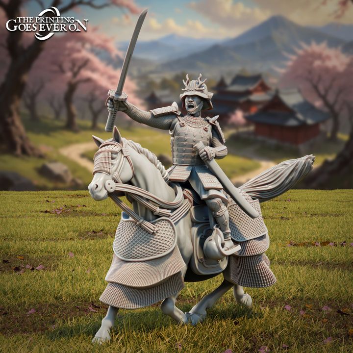 3D Printable Jade Empire Samurai Bundle - Presupported by The Printing ...