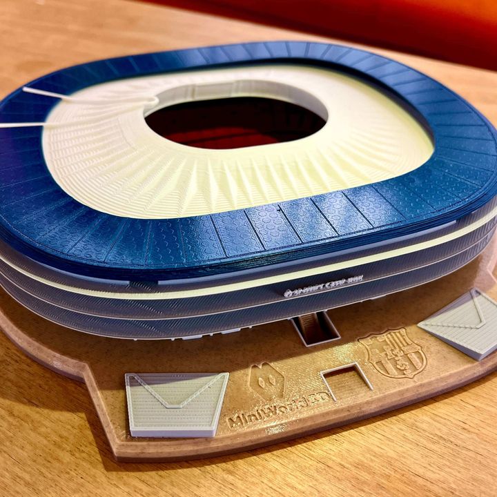 3D Printable Spotify Camp Nou Stadium - FC Barcelona - Spain (2025-) by ...