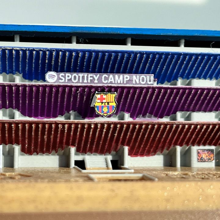 3D Printable Spotify Camp Nou Stadium - FC Barcelona - Spain (2025-) by ...