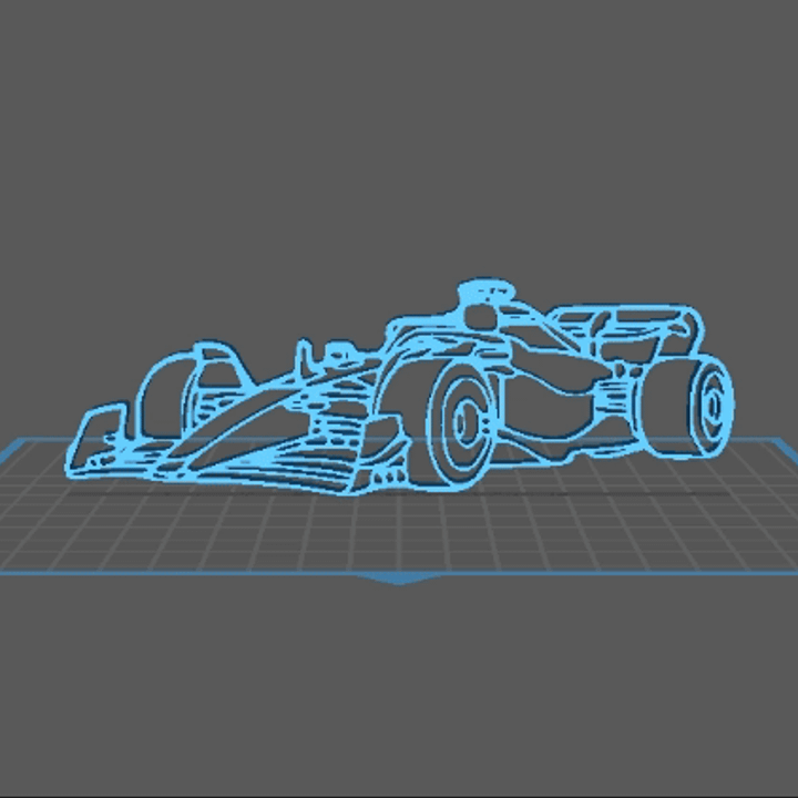 3D Printable Formula 1 by Paul Wust