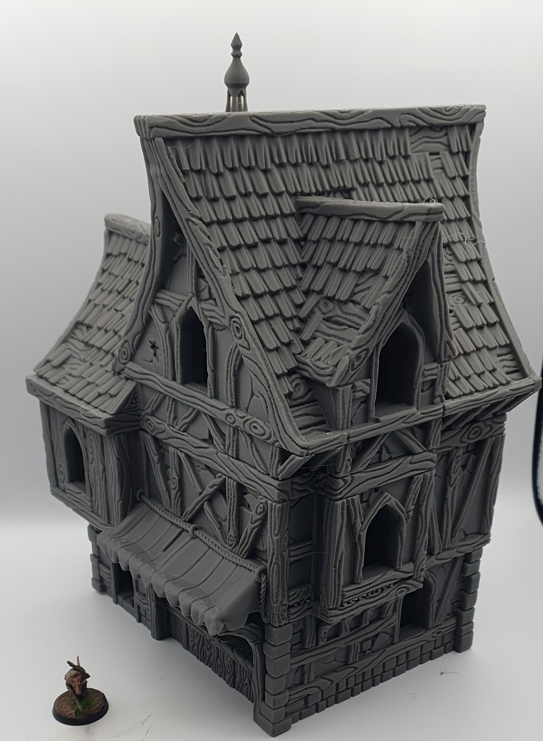 3D Printable The Merchant's House - Fantasy Store - Medieval Building ...