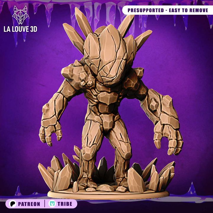 3D Printable Kingdom of eternal ice by La Louve 3D