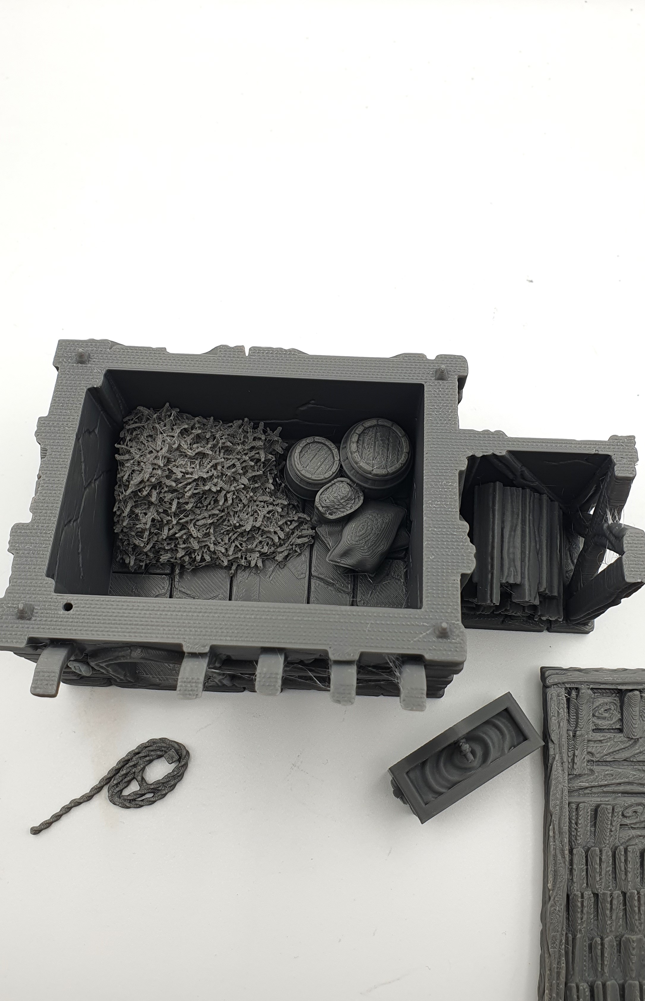 3D Printable The Storehouse - Medieval Storage Building - The Hamlet of ...