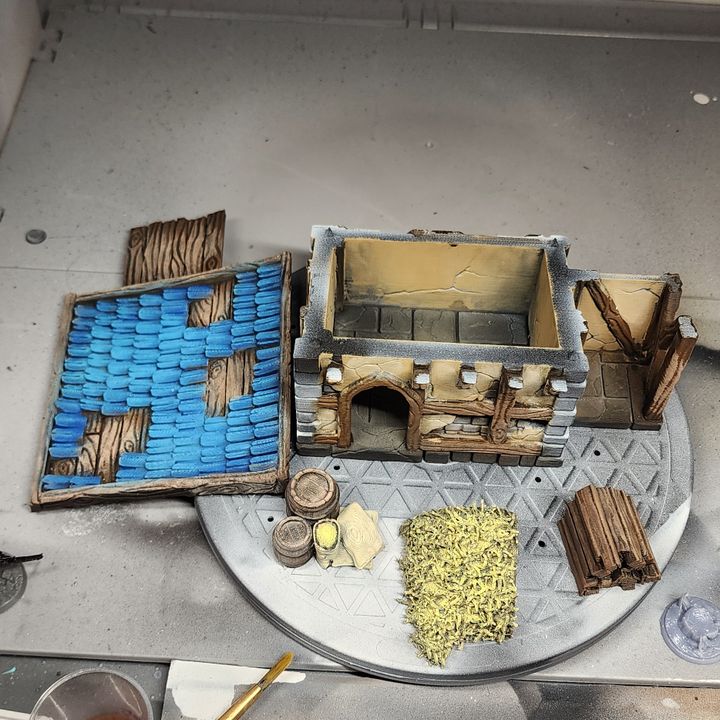 3D Print of The Storehouse - Medieval Storage Building - The Hamlet of ...