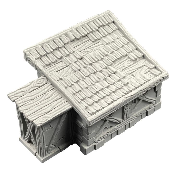 3D Printable The Storehouse - Medieval Storage Building - The Hamlet of ...