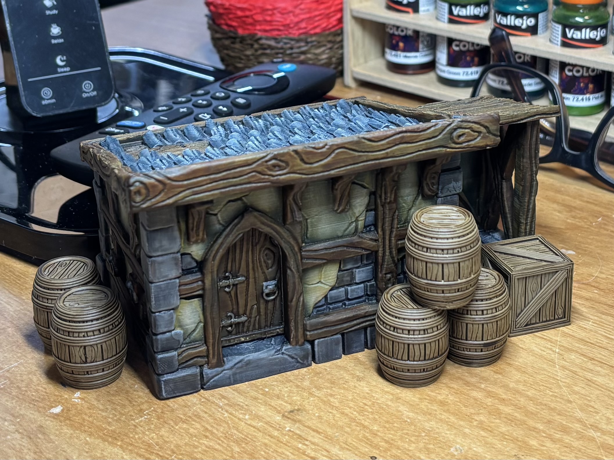 3D Printable The Storehouse - Medieval Storage Building - The Hamlet of ...