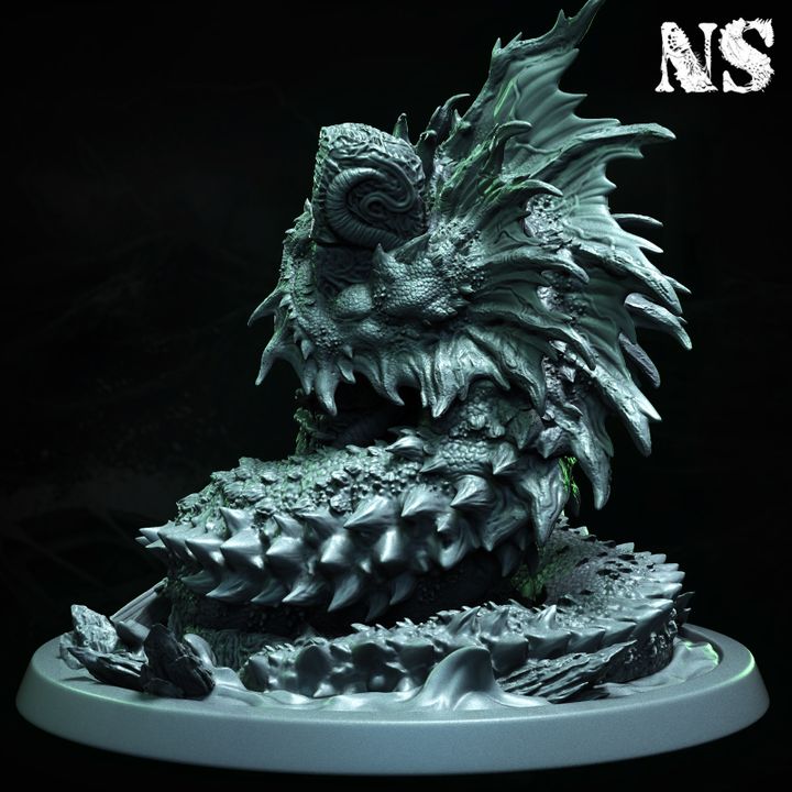 3D Printable Father Dagon and Deep One Hybrids by NS Miniatures