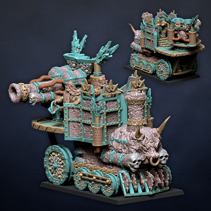 3D Printable Infernal Engine by Dragon's Lake Miniaturas