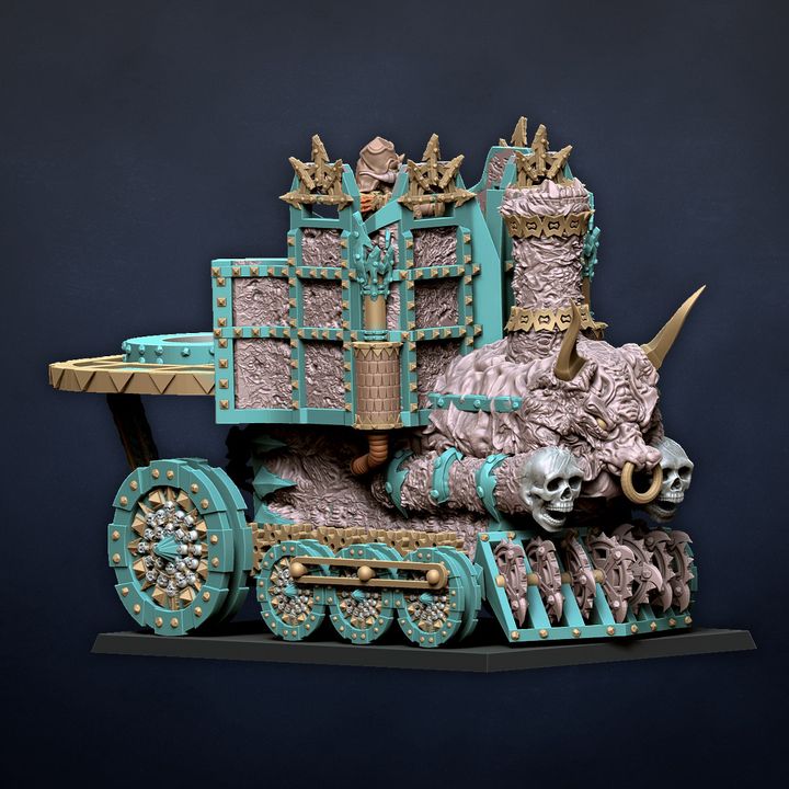 3D Printable Infernal Engine by Dragon's Lake Miniaturas