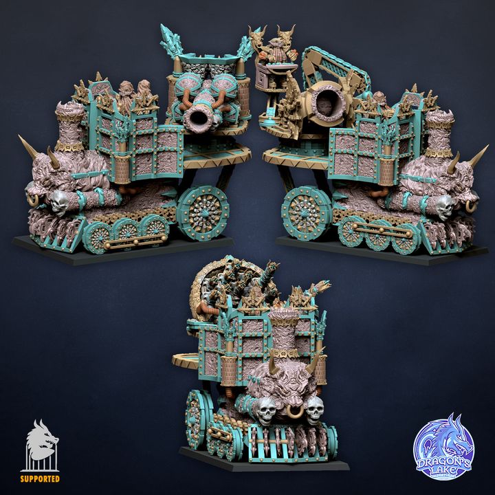 3D Printable Infernal Engine by Dragon's Lake Miniaturas