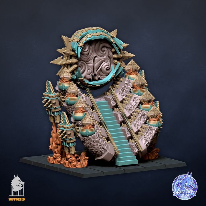 3D Printable Floating Portal by Dragon's Lake Miniaturas