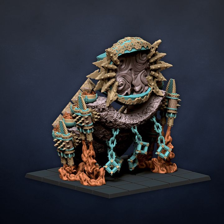 3D Printable Floating Portal by Dragon's Lake Miniaturas