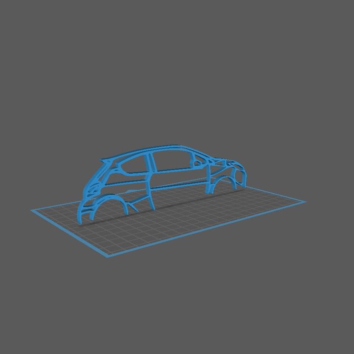 3D Printable Peugeot - 208 GTI by Paul Wust