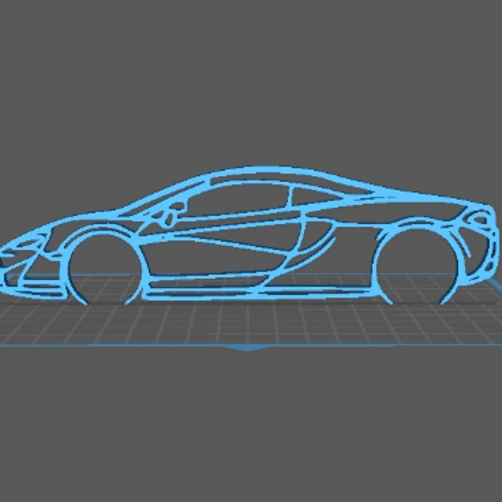3D Printable Mclaren - 570 GT by Paul Wust