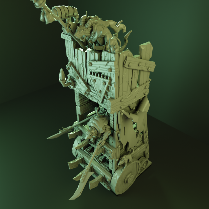 3D Printable Vermin War Tower by Raymond Svejd