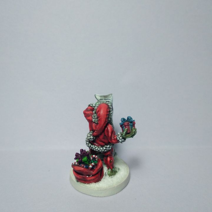 3D Printable Santa Goblin by Alboran's Heroes