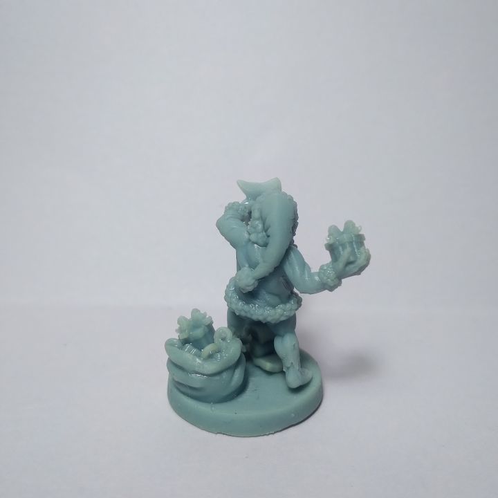 3D Printable Santa Goblin by Alboran's Heroes