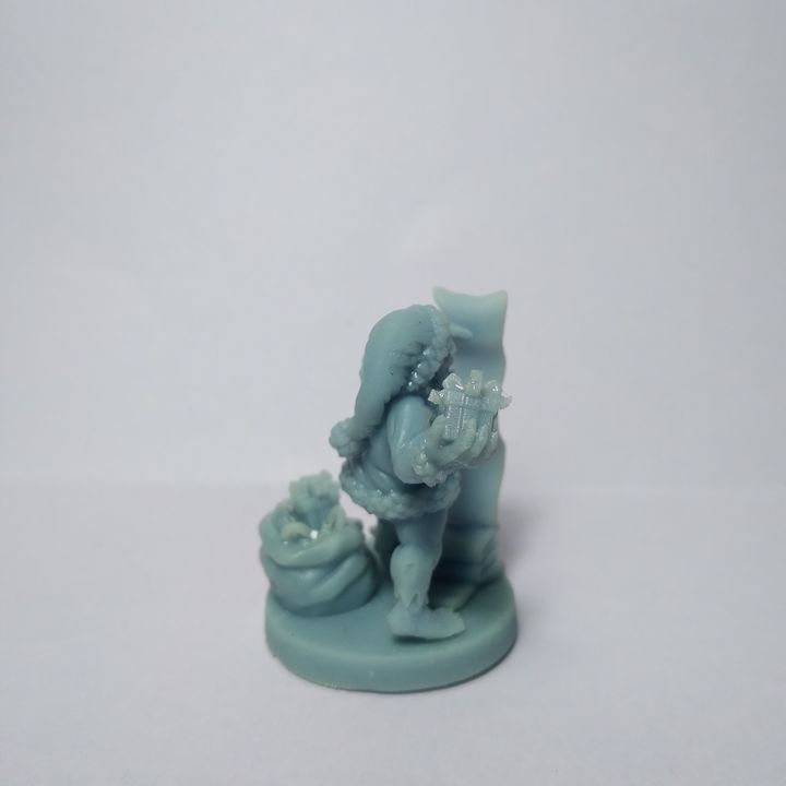 3D Printable Santa Goblin by Alboran's Heroes