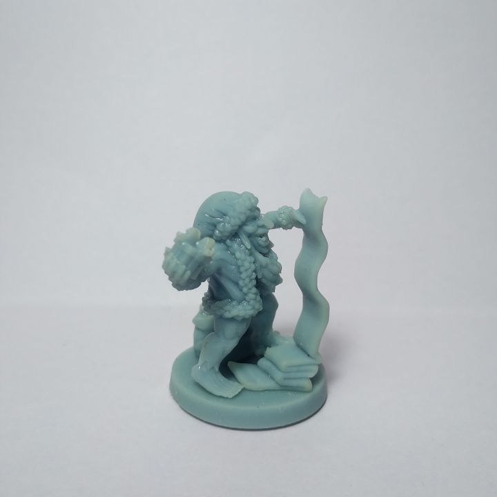 3D Printable Santa Goblin by Alboran's Heroes