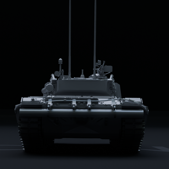 3D Printable Croatian M95 Degman MBT by The Military Industrial Complex