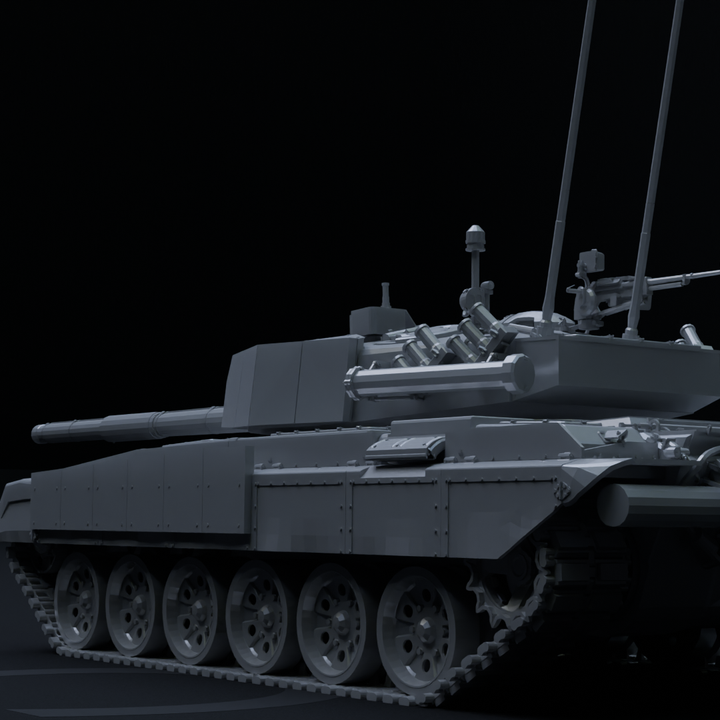 3D Printable Croatian M95 Degman MBT by The Military Industrial Complex