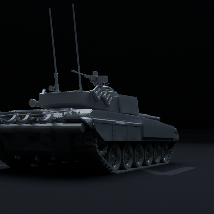 3D Printable Croatian M95 Degman MBT by The Military Industrial Complex