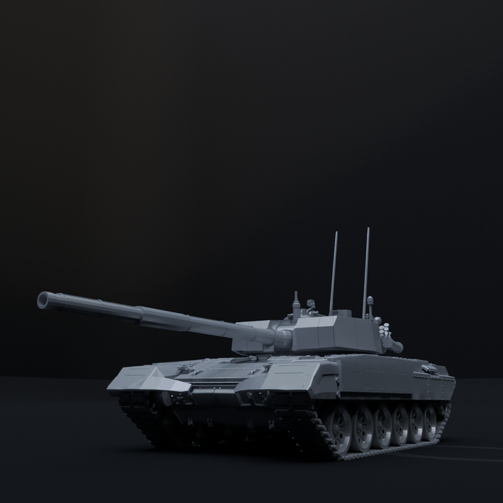 3D Printable Croatian M95 Degman MBT by The Military Industrial Complex