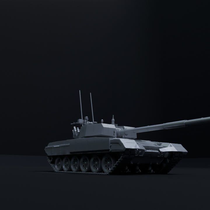 3D Printable Croatian M95 Degman MBT by The Military Industrial Complex