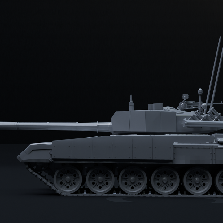 3D Printable Croatian M95 Degman MBT by The Military Industrial Complex
