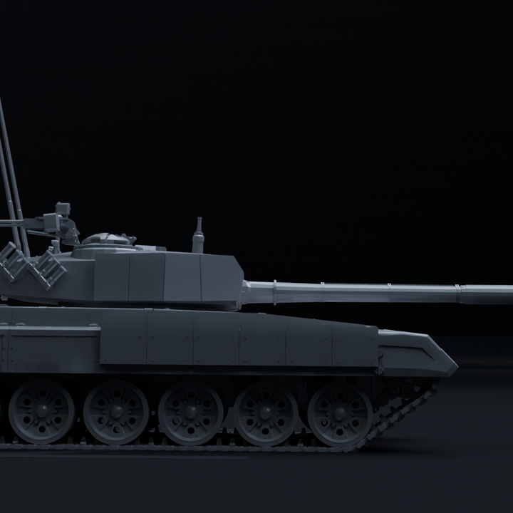 3D Printable Croatian M95 Degman MBT by The Military Industrial Complex