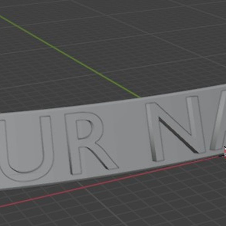 3D Printable Custodians / Custodes Style Name Plate Builder by ...
