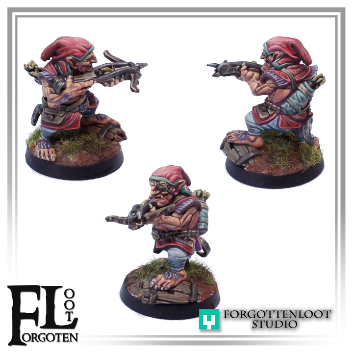 3D Printable Redcap clan Miniature Band by forgottenlootstudio