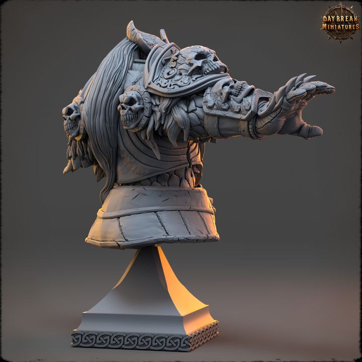 3D Printable Pale Lord Kraven - Bust by Daybreak Miniatures